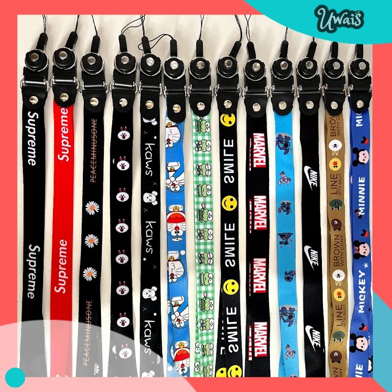 Jual strap gantungan hp tali kalung hp lanyard lucu unik keren | Shopee ...