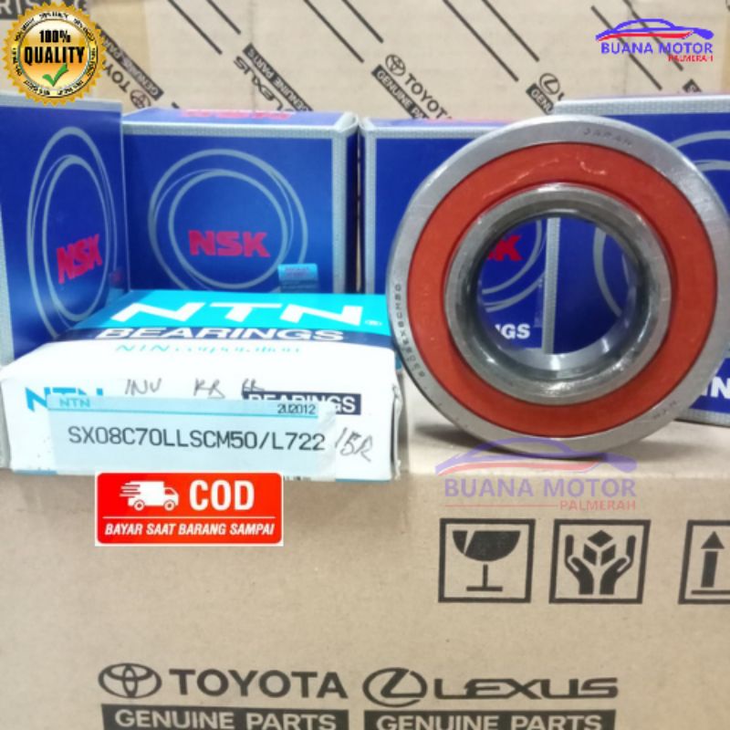 Jual Lahar Roda Belakang Innova Reborn/Bearing Roda Belakang NTN SX08C70LLSCM50/L722 | Shopee ...
