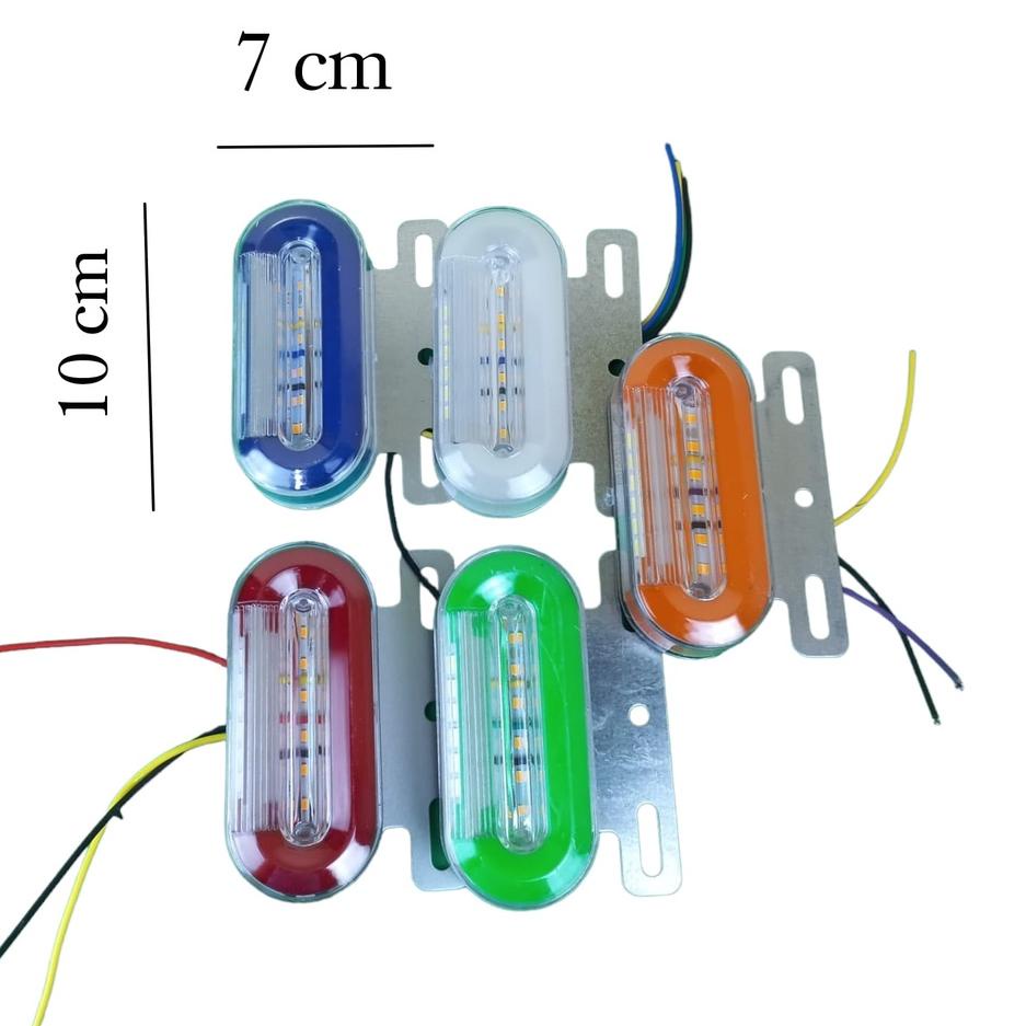 Jual Depan lampu truk 24 volt 3 warna untuk mobil bak /mobil bus / mobil box 31 led JSC-001 ...