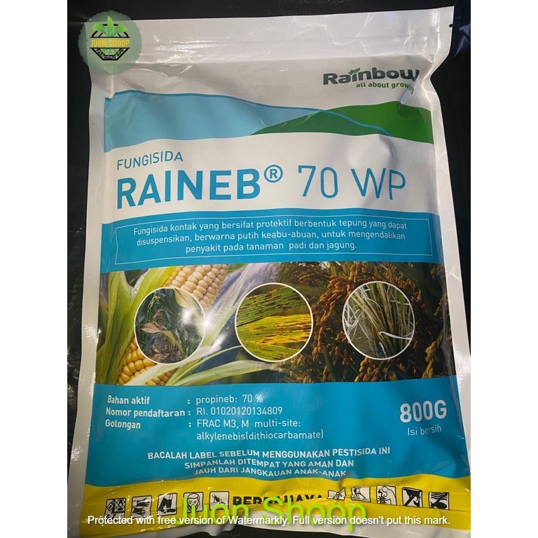 Jual FUNGISIDA Propineb 70% - RAINEB 70WP - 800gr - Pembasmi Jamur ...