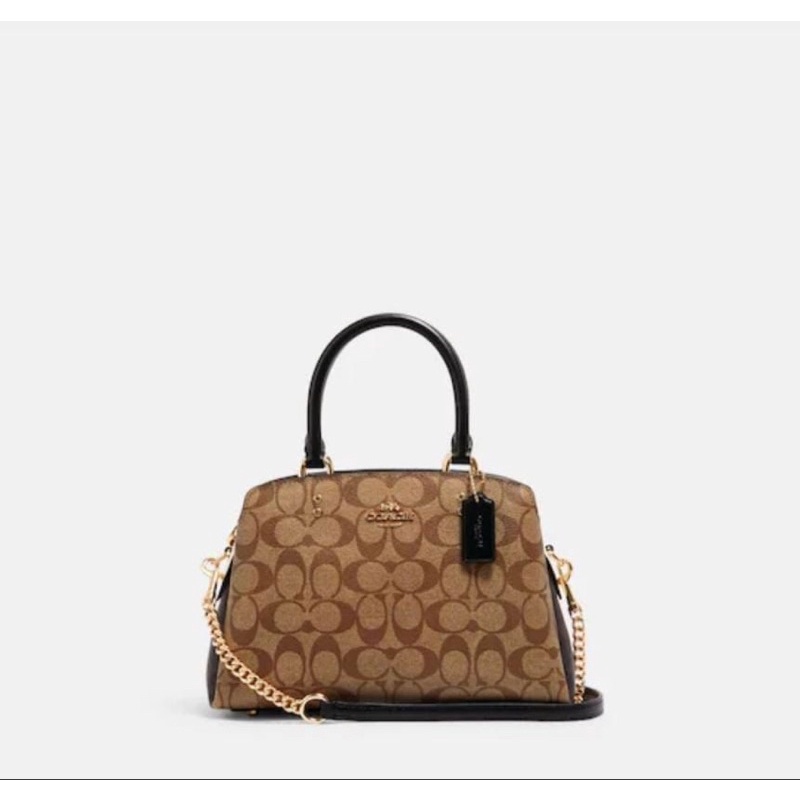 Jual Coach Lilie Carryall Blocked Signature Canvas AUTHENTIC | Shopee ...