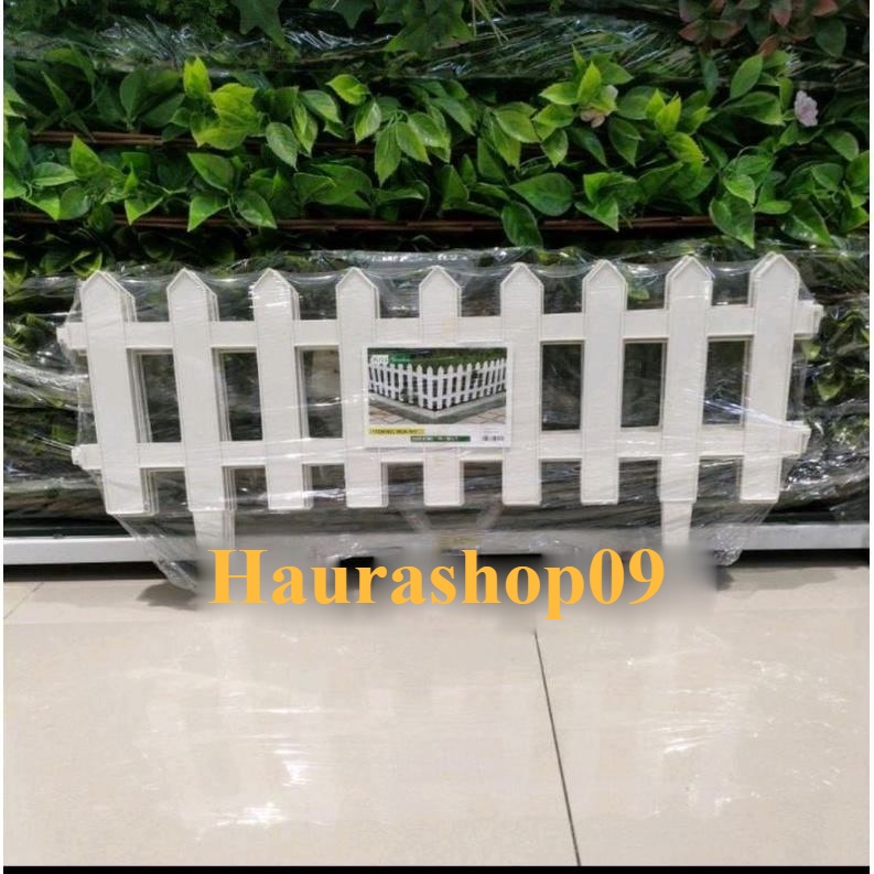 Jual Pagar Tanaman plastik Set 5pcs/pagar taman/pagar kebun Kris Garden ...