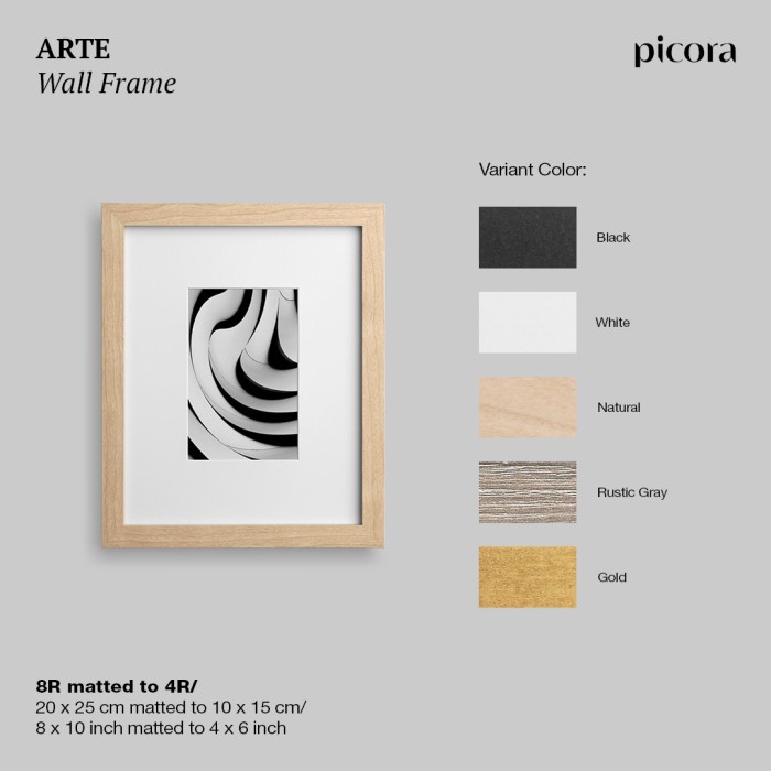 Jual Frm Picora Arte Wall Frame 20X25Cm 8R/4R Pigura Bingkai Foto ...