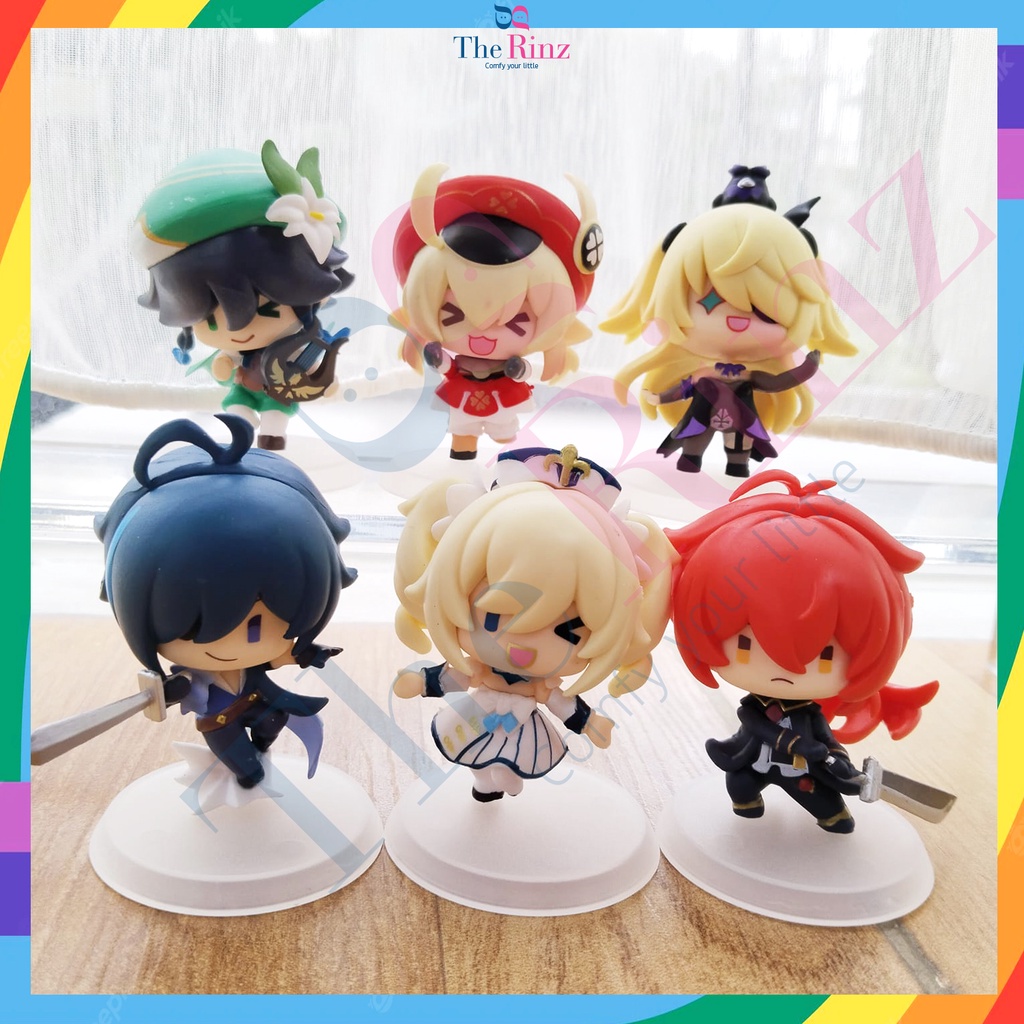 Jual action Figure genshin impact cute kawaii version/keqing/xiao ...