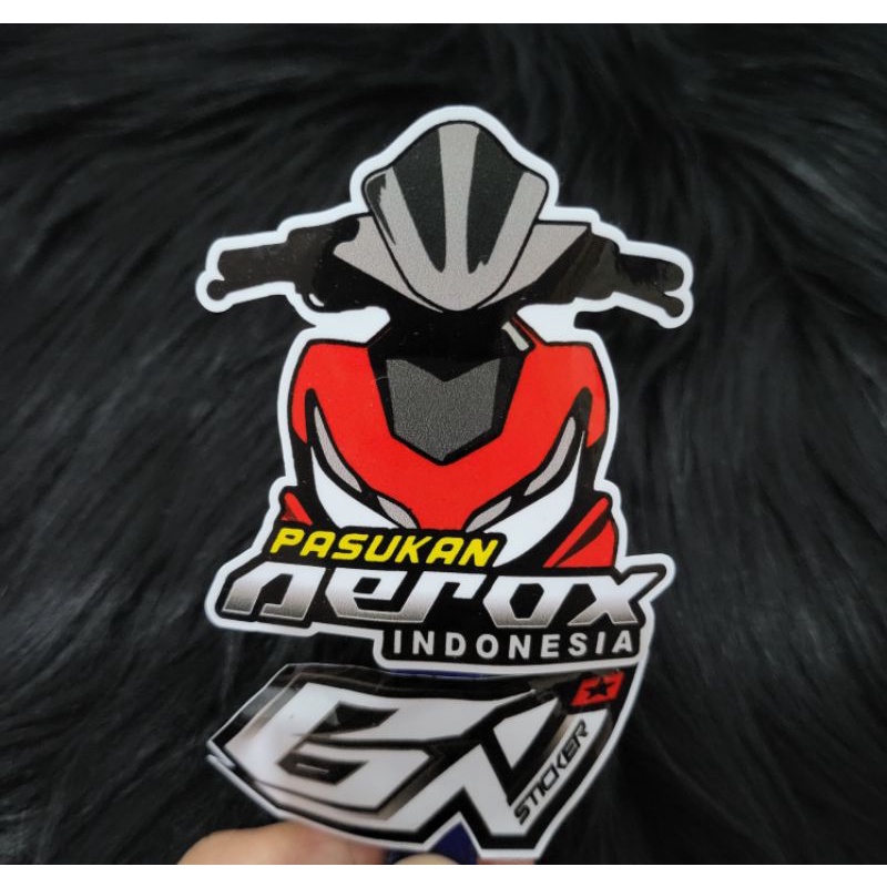 Jual sticker kata2 viral Pasukan Aerox Indonesia | Shopee Indonesia