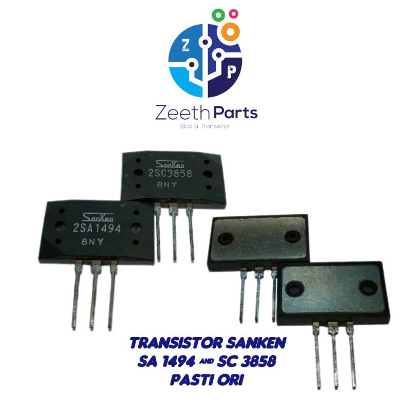 Jual Transistor sanken 2SA1494 2SC3858 sanken 3858 1494 original japan ...