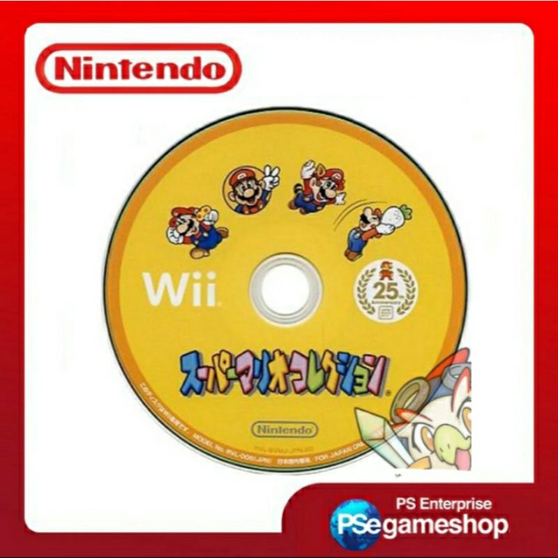 Jual Wii Super Mario Bros Collection / Preloved ( Disk Only ) | Shopee ...