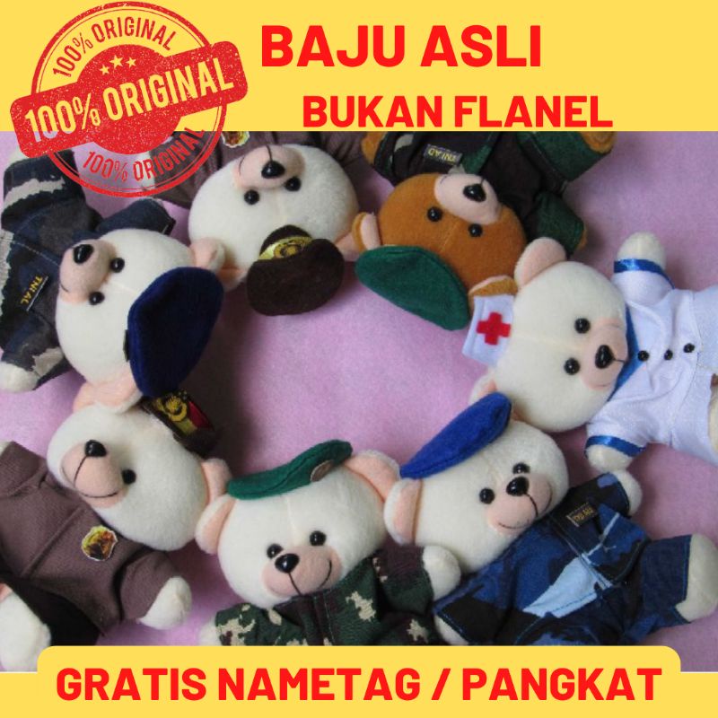 Jual Boneka Profesi Dokter Guru Polisi Tentara / Boneka Kostum | Shopee ...