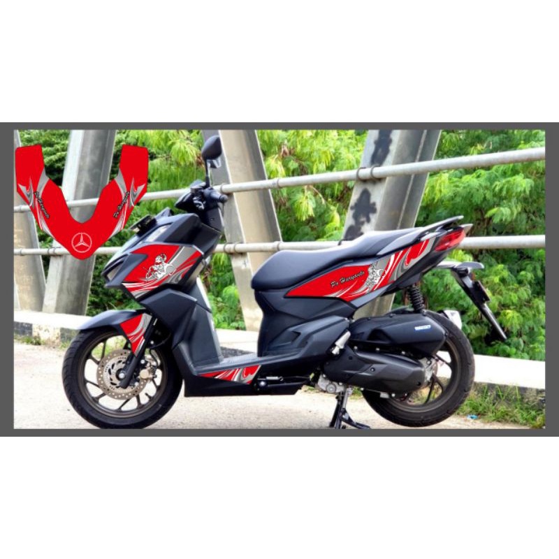 Jual striping sticker vario 160 livery bus po haryanto transparan ...