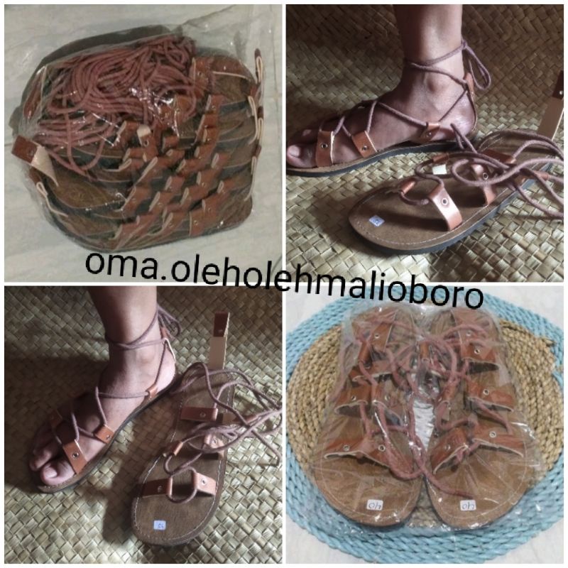 Jual SANDAL GLADIATOR SANDAL TALI SANDAL ETNIK SANDAL BOHEMIAN SANDAL ...