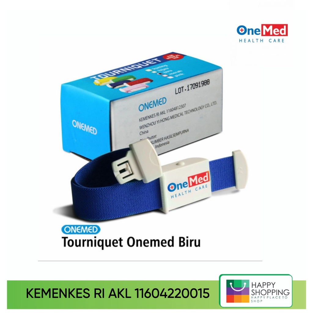 Jual Torniquet One med Alat Pengikat Lengan Ambil Darah Tourniquet ...
