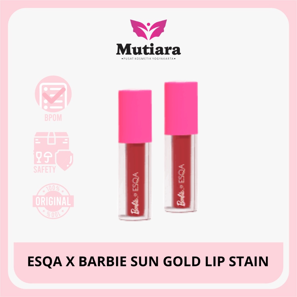 Jual ESQA X BARBIE SUN GOLD LIP STAIN | Shopee Indonesia