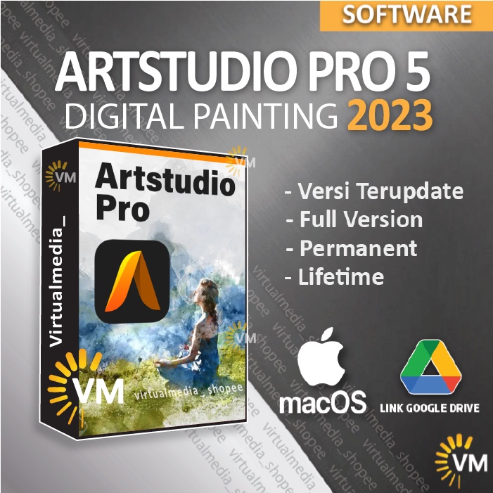 Jual ARTSTUDIO PRO 5 MAC OS DIGITAL PAINTING DRAW APLIKASI MENGGAMBAR ...
