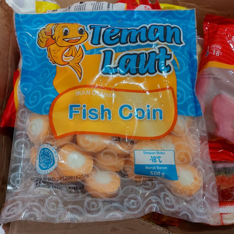 Jual teman laut fish coin 500gr | Shopee Indonesia