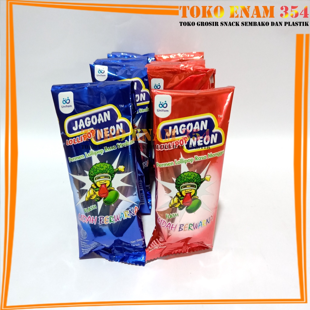Jual Permen Lollipop Jagoan Neon Kemasan Baru XTRA 50% per renceng 10 ...