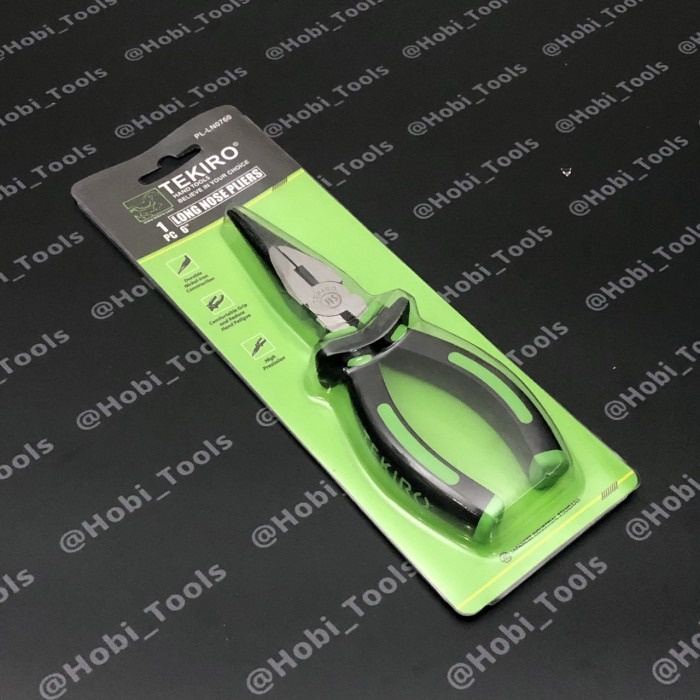 Jual TEKIRO TANG LANCIP 6" - THIN / LONG NOSE PLIERS 6 INCH | Shopee Indonesia