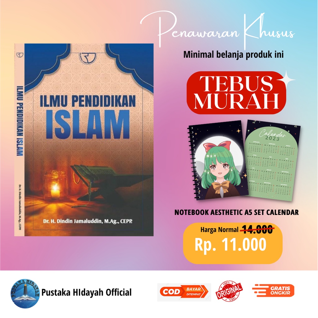 Jual Buku Ilmu Pendidikan Islam - Dindin Jamaluddin | Buku Pendidikan ...