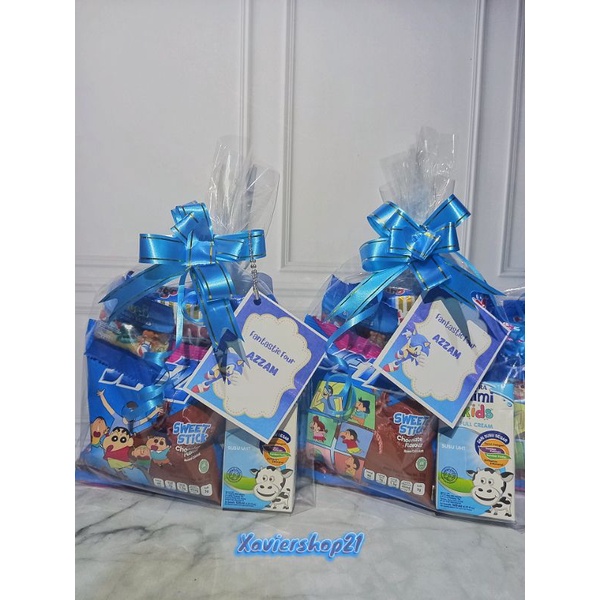 Jual READY Paket snack Tema Biru Hemat Murce (Free Card) | Shopee Indonesia
