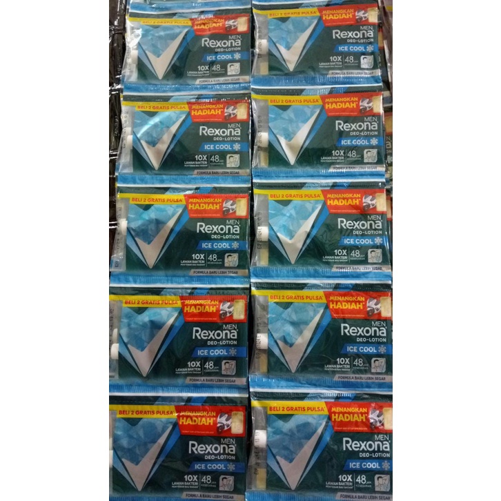 Jual Rexona Man Cowok 9 Gram isi 12 Sachet Beli 2 Lebih Murah ( Harga 1 ...