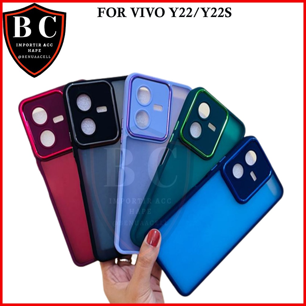 Jual CASE DOVE METAL CHROME VIVO Y20 Y20i Y20S Y21 Y21A Y21S Y21T Y22 ...