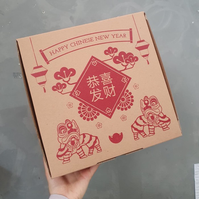 Jual Produk Terbaru Box Tema Cny / Imlek Untuk Hampers Atau Kotak Kado ...