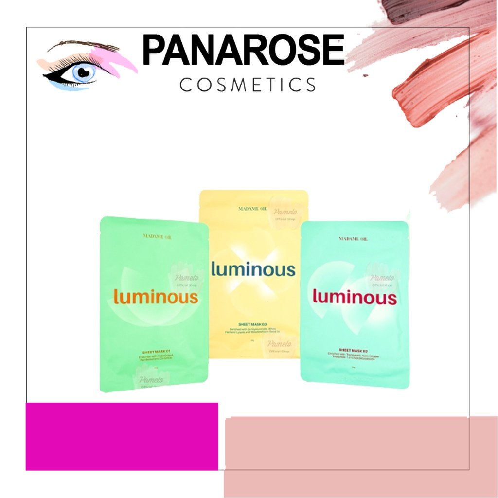 Jual Madame Gie Luminous Sheet Mask - Skincare Masker Wajah Glowing ...