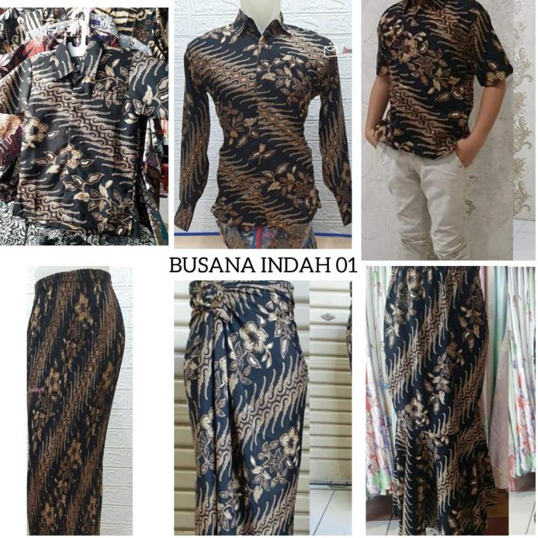 Jual CUCI GUDANG [Buy 5 Free Gold] COUPLE KEMEJA MOTIF CERI HITAM ...
