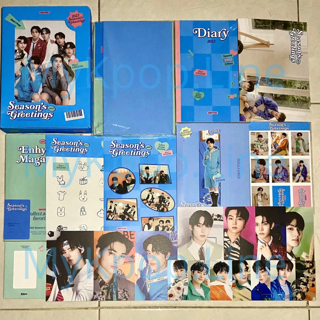 Jual Sharing SG Enhypen 2023 Seasons Greetings Official READY Photocard ...