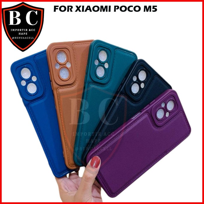 Jual CASE POCO M5 - CASE LEATHER PRO XIAOMI POCOPHONE M6 M6 PRO M5 POCO ...