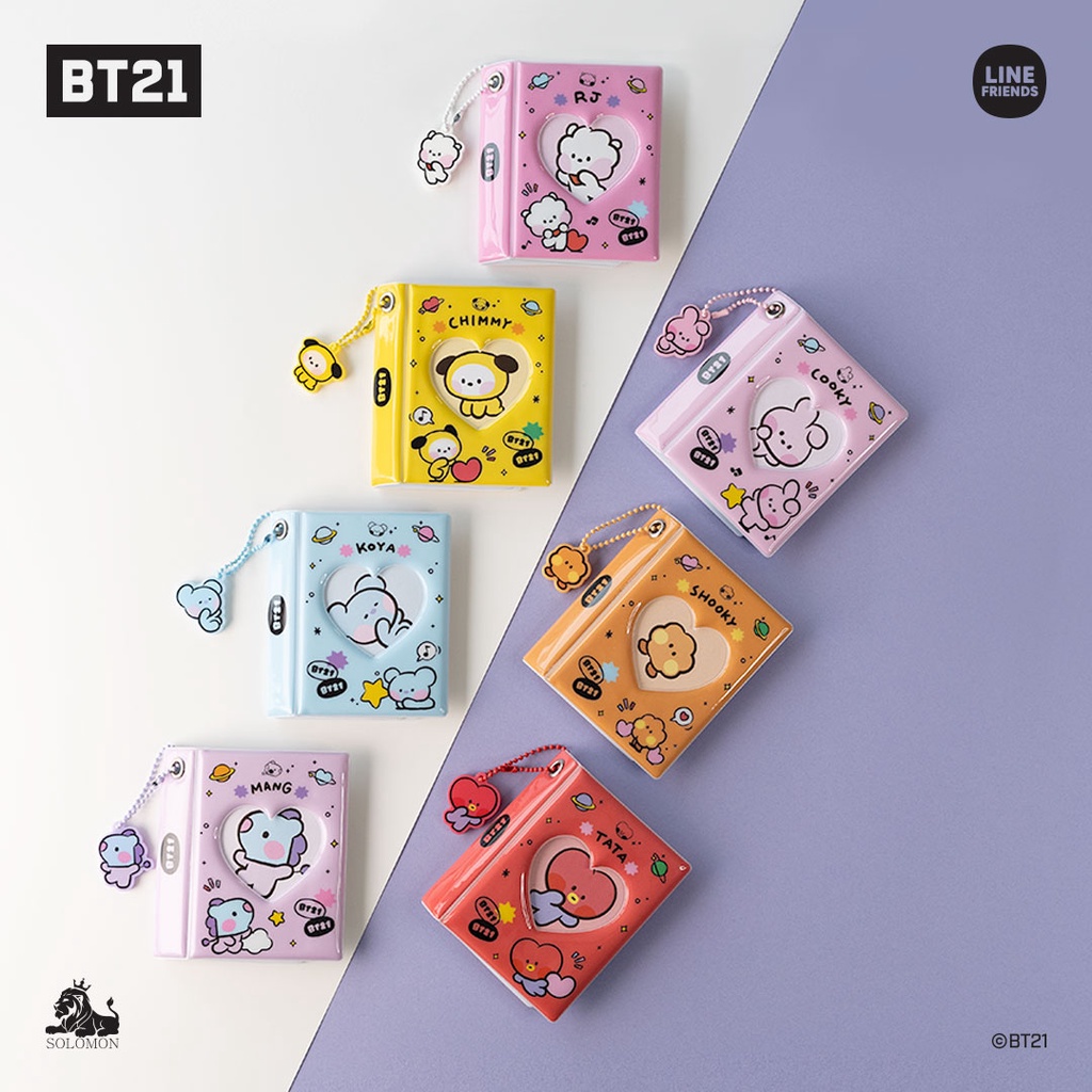 Jual Line Friends BT21 Minini Photo Binder (Collection Book/Kolbuk/Mini Photocard Album ...