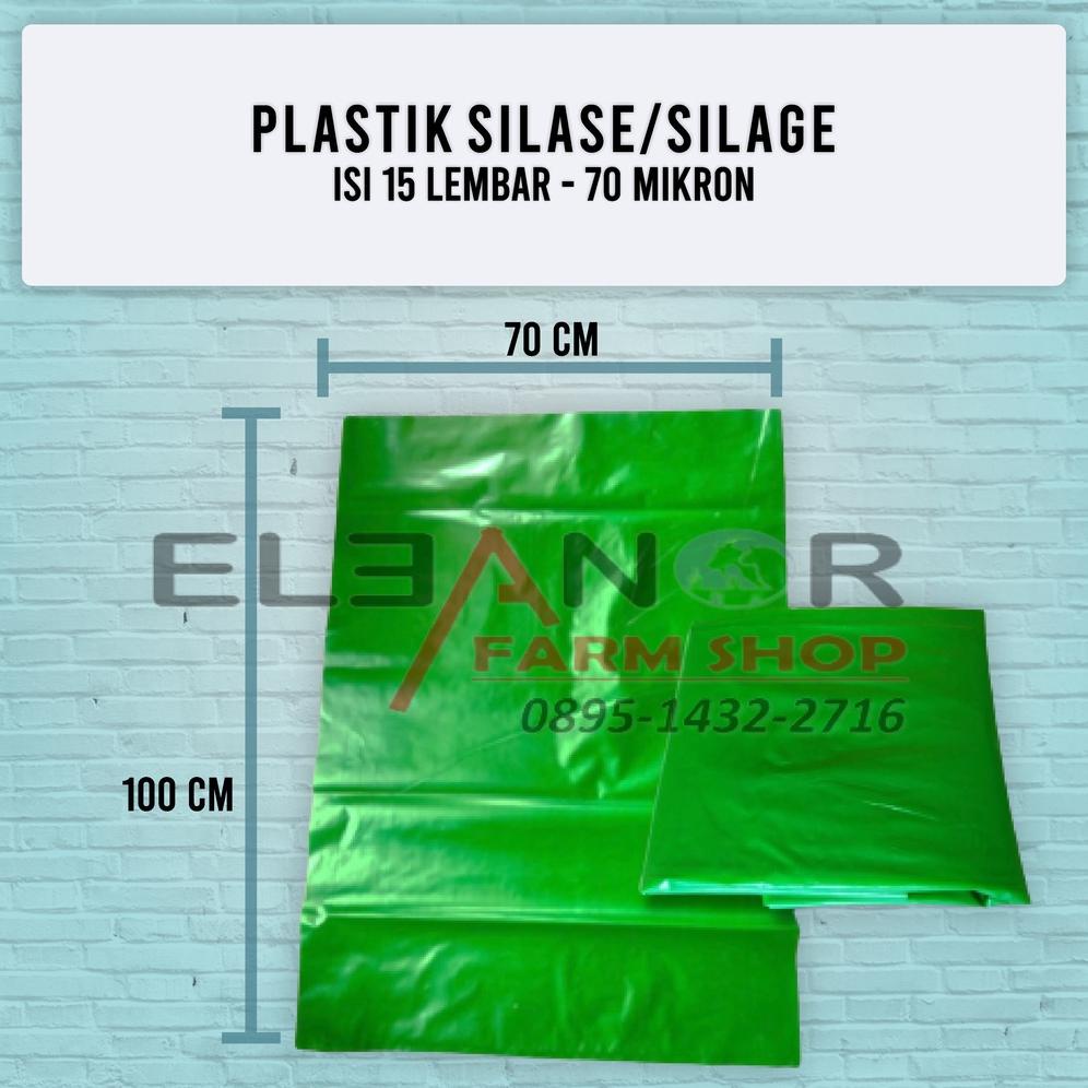 Jual Plastik Silase / Silage Pakan Ternak Kambing Domba Sapi Kapasitas 70 Mikron Per Lembar ...