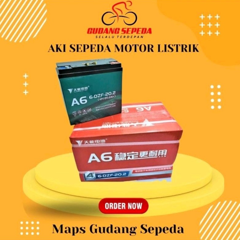 Jual Aki Sepeda Motor Listrik 12 V 20 AH 48v 20AH | Shopee Indonesia