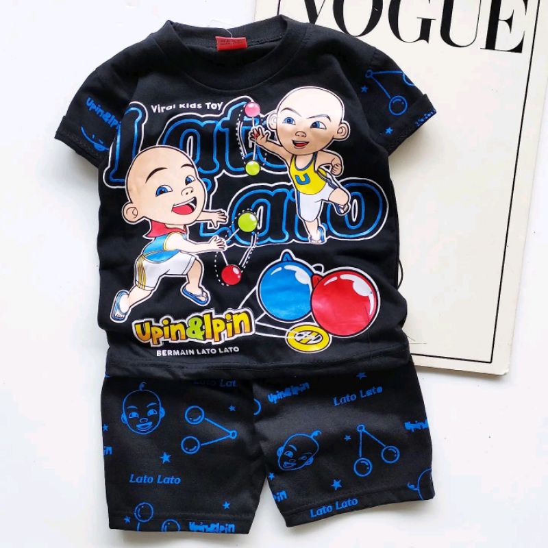Jual BAJU LATOLATO ANAK SETELAN UPIN IPIN ANAK COWOK CEWEK UNTUK UMUR 1 ...