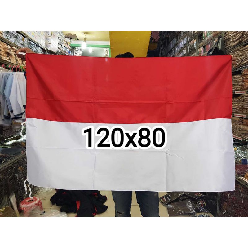 Jual bendera merah putih rumah ukuran 120x80 rill 110x70 | Shopee Indonesia