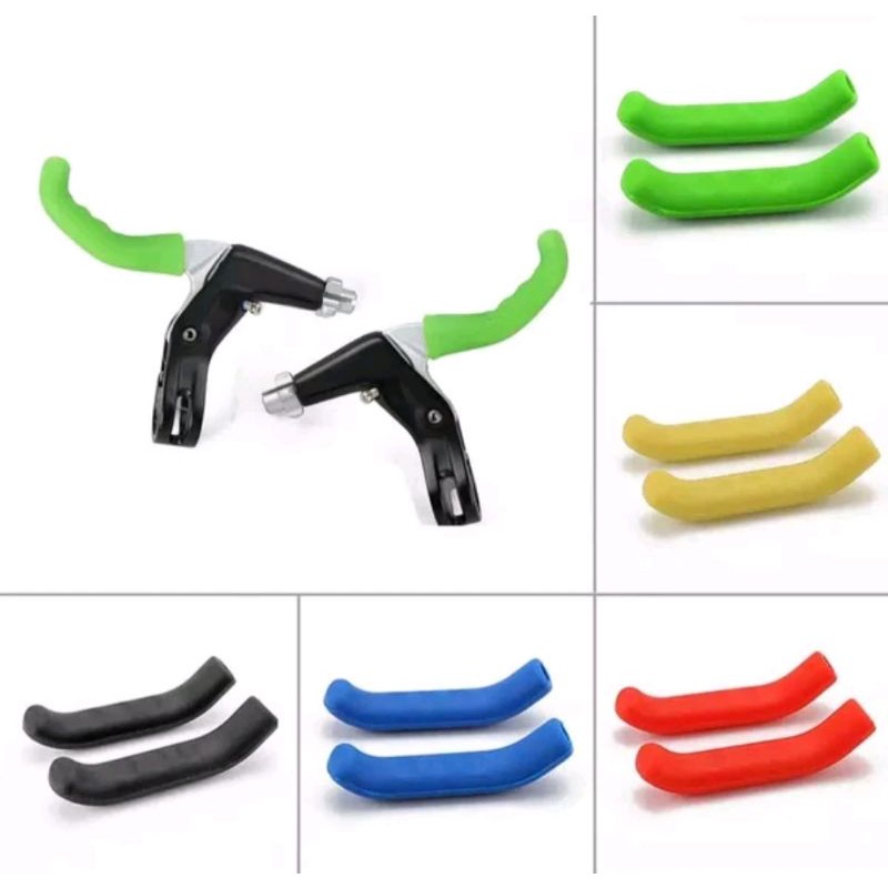 Jual Silikon Pelindung Handle Rem Tangan Sepeda 2 PCS | Shopee Indonesia