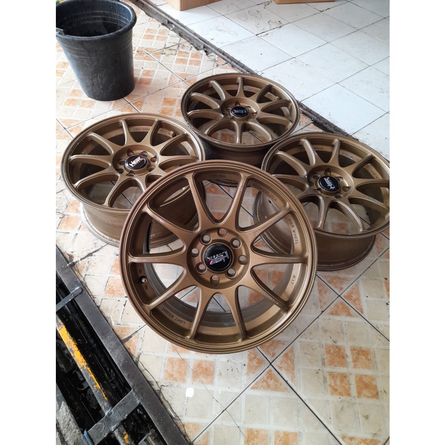Jual Velg Mobil Seken Ring 16 INDY HSR R16X7 Lubang 4 ET42 | Shopee Indonesia