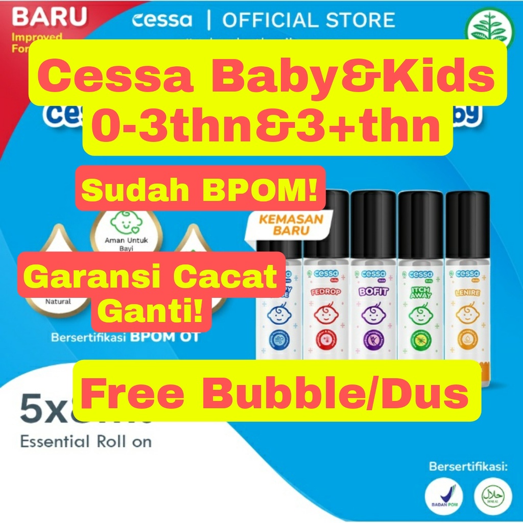 Jual PROMO Ready Bandung Cessa Bayi cesa Baby Natural Essential Oil ...
