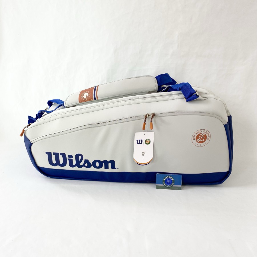 Jual Tas Tenis Wilson Roland Garros 9 Racket Tennis BNWT ORIGINAL ...