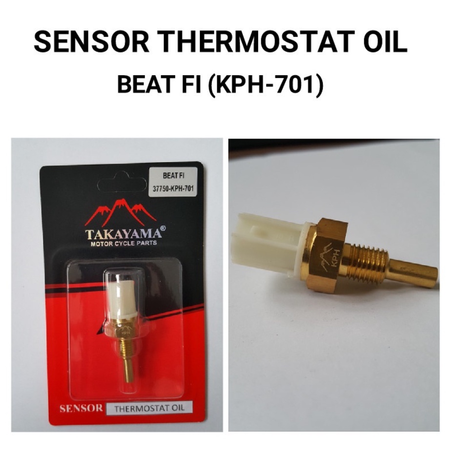 Jual SENSOR THERMOSTAT BEAT FI/ SUPRA X 125/BLADE FI/ SCOOPY FI THERMO ...