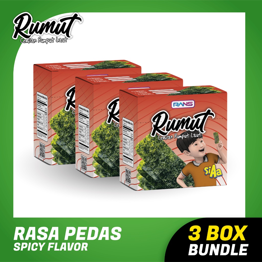 Jual Rumut Goreng Rasa Pedas 4gr - Bundling 3 Box | Shopee Indonesia