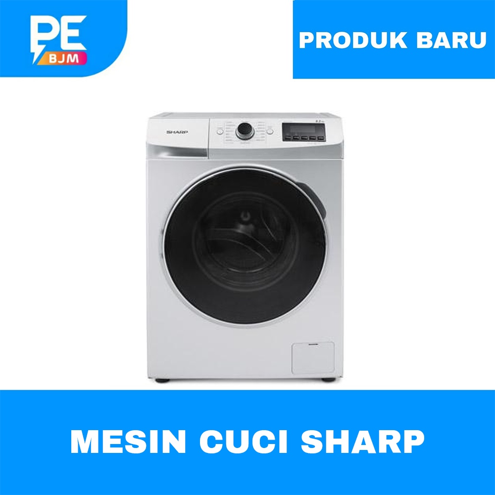 Jual MESIN CUCI SHARP FRONT LOADING 7 KG ES-FL1073W | Shopee Indonesia