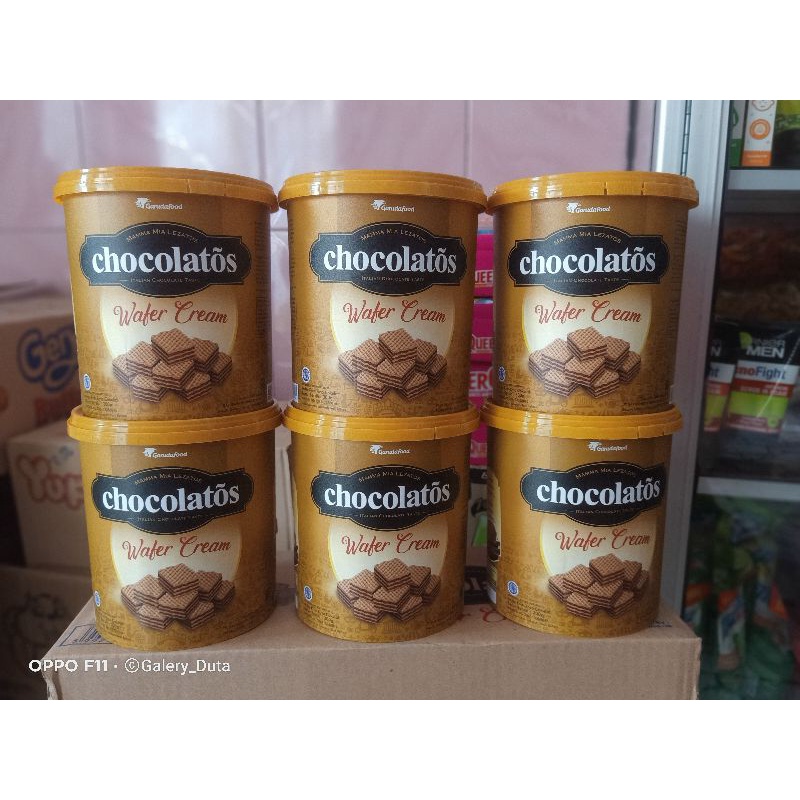 Jual Chocolatos Wafer Cream Garuda Food | Shopee Indonesia