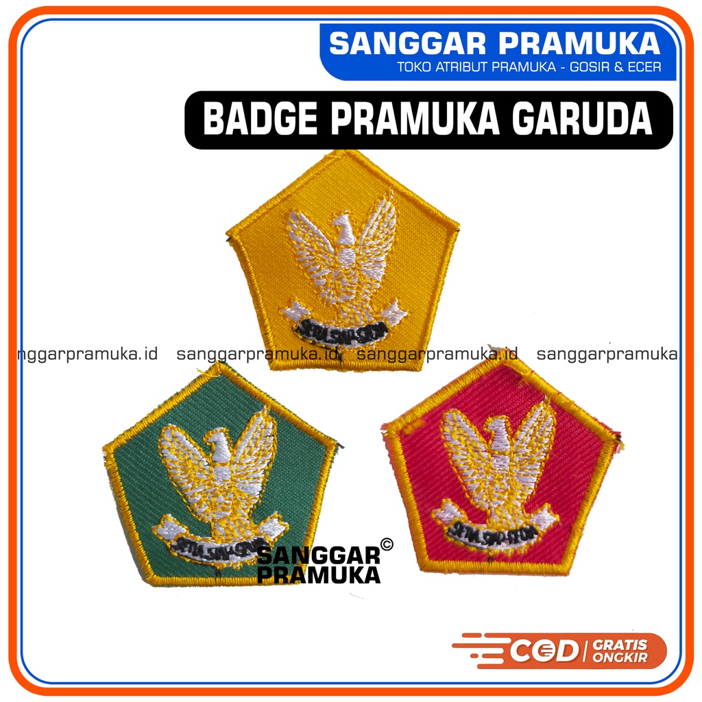 Jual Pramuka Garuda Bordir / Bet Pramuka Garuda | Shopee Indonesia