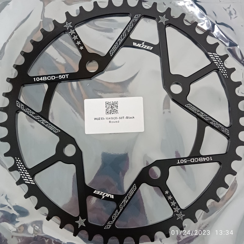 Jual Chainring Wuzei 40T 42T 44T 46T 48T 50T BCD 104 BCD narrow wide ...