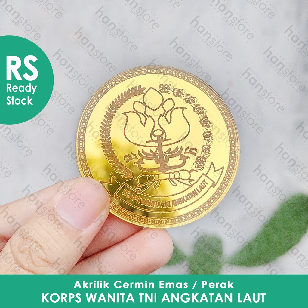 Jual RS 4 / 5 / 6 / 7 / 8 / 10 / 12 / 13,5 / 15 cm Logo KORPS WANITA ...