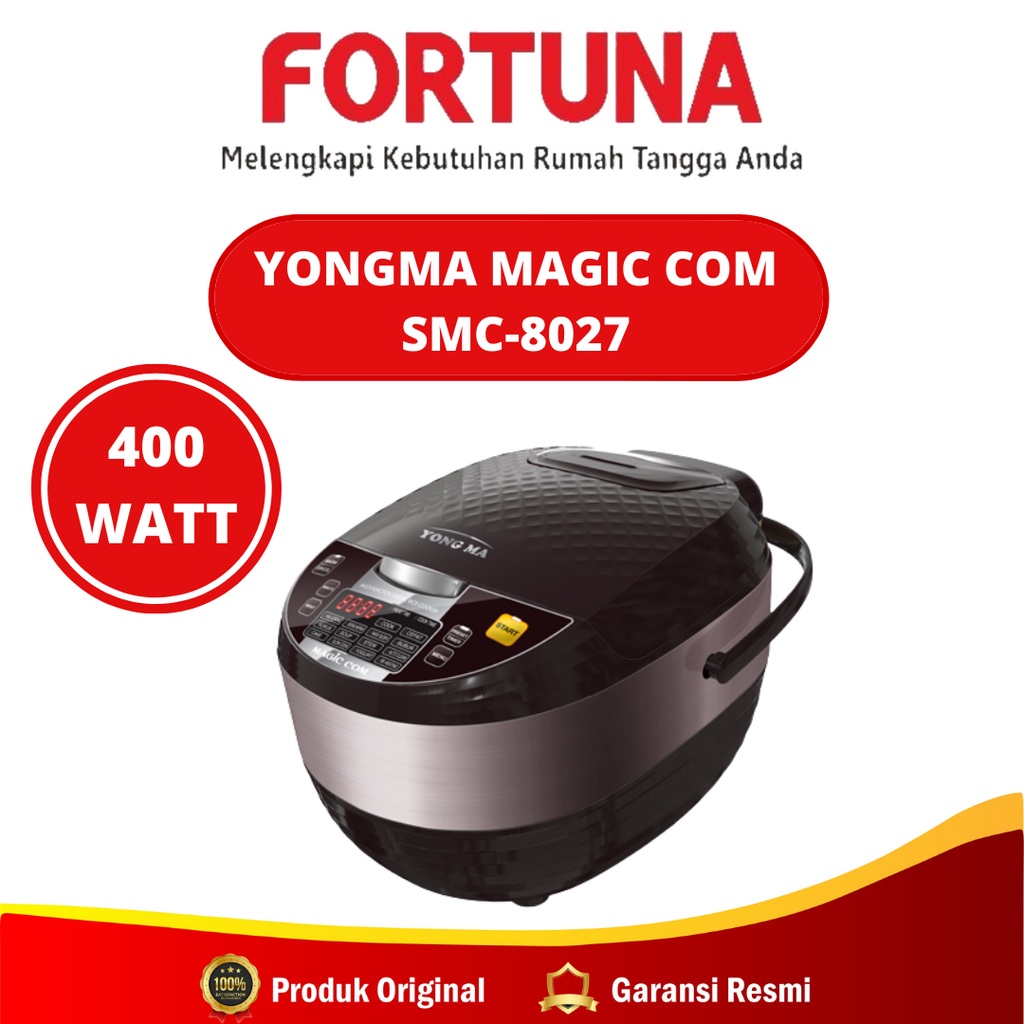 Jual YONGMA Magic Com SMC-8027 / Rice Cooker Yongma SMC-8027 | Shopee ...
