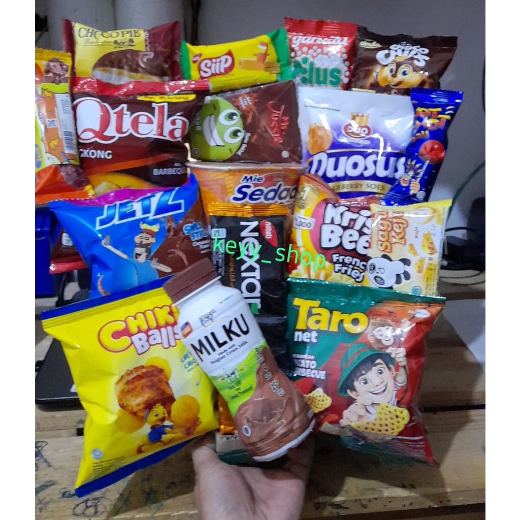 Jual PARSEL SNACK ANAK PARSEL SNACK MURAH PARSEL LEBARAN BINGKISAN ...