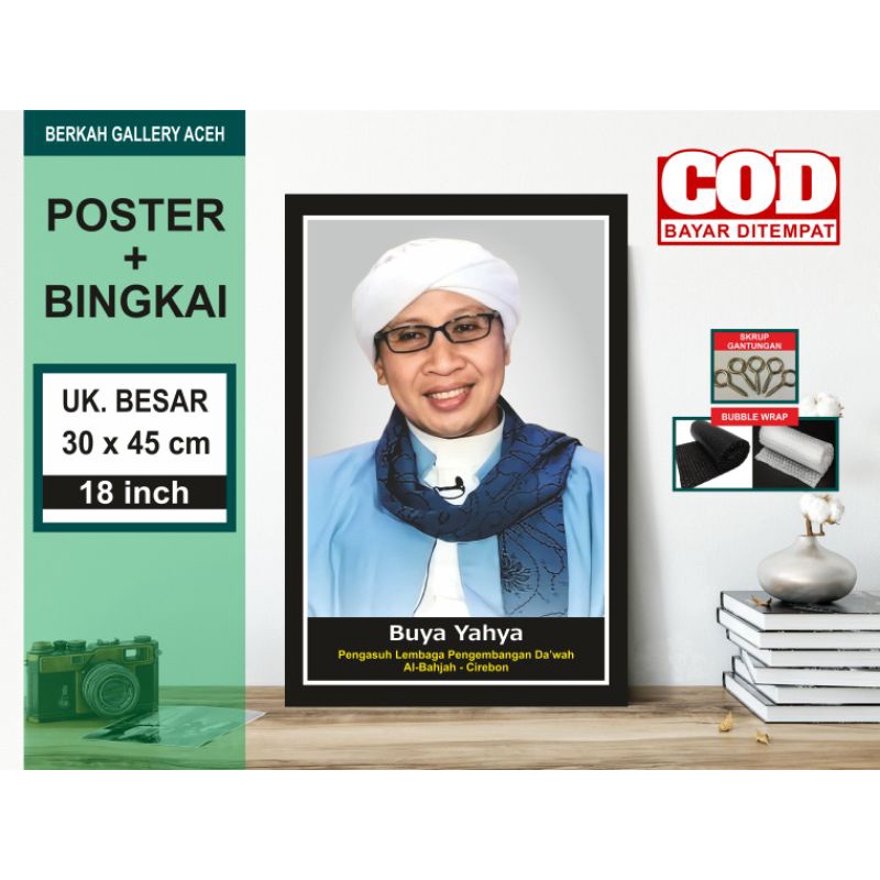 Jual POSTER ULAMA / POSTER HABIB / BUYA YAHYA | Shopee Indonesia