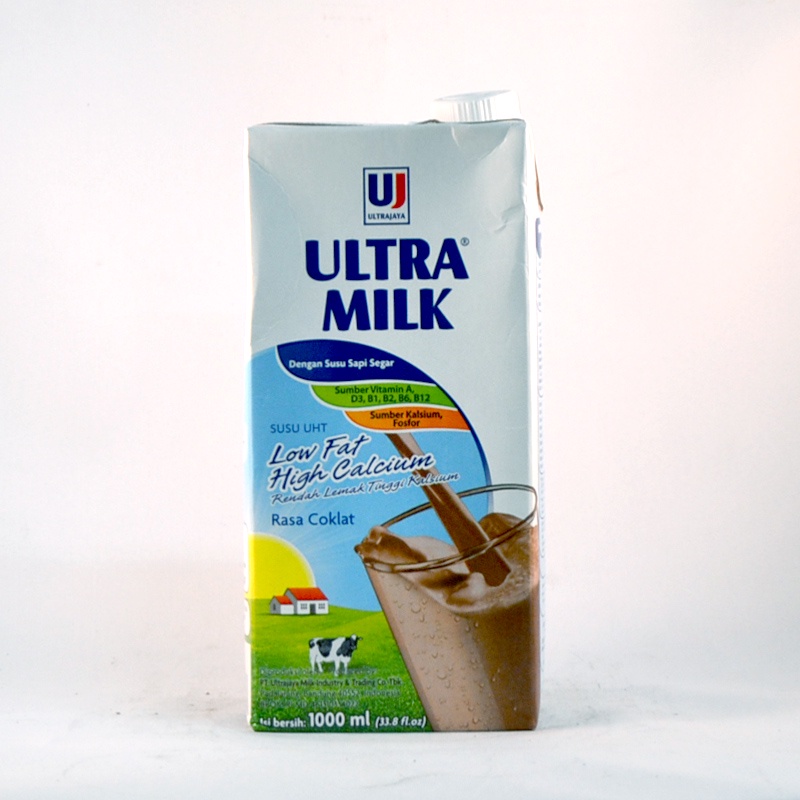 Jual Ultra Milk Uht Low Fat Coklat Kotak 1L | Shopee Indonesia