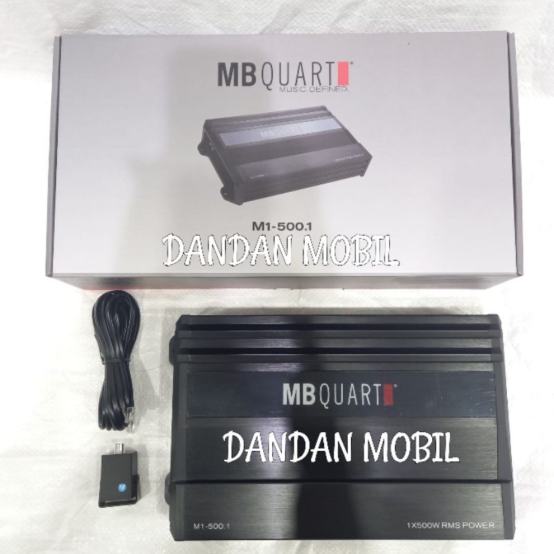 Jual Power Audio Mobil Monoblock MBQUART M1-500.1 | Shopee Indonesia